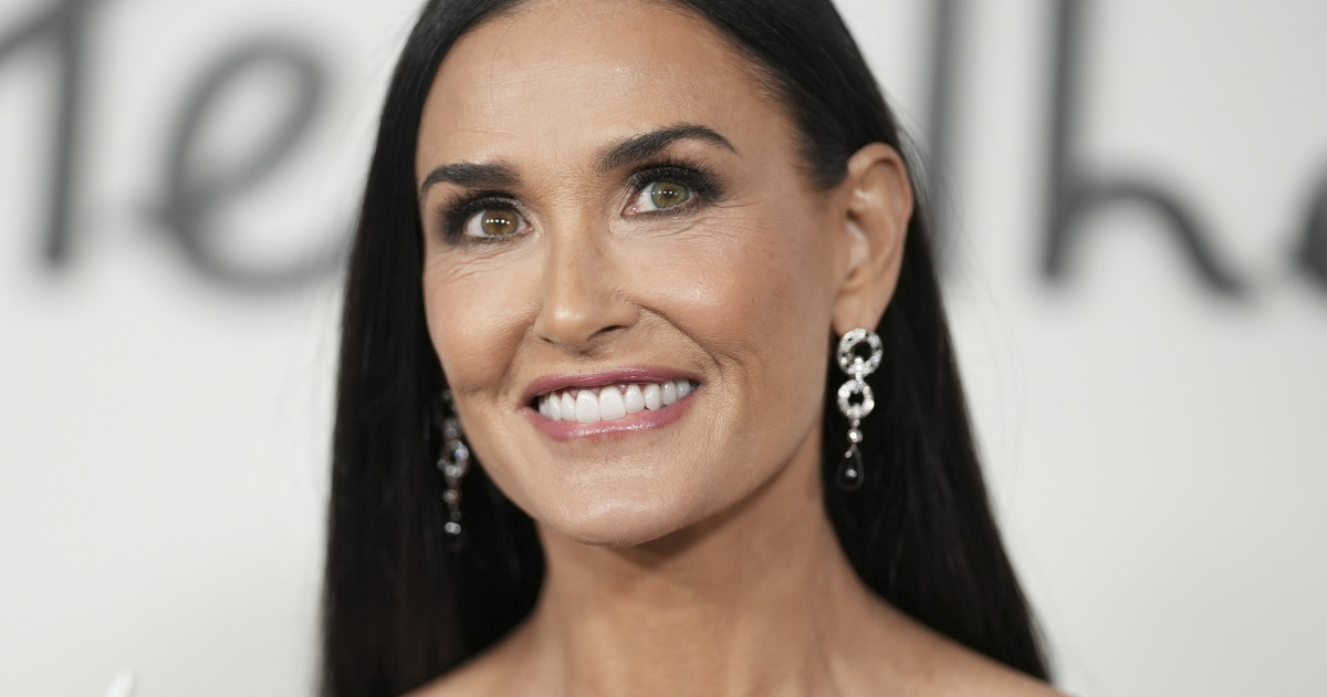 Demi Moore arca mintha visszafelé öregedne: ez a titka